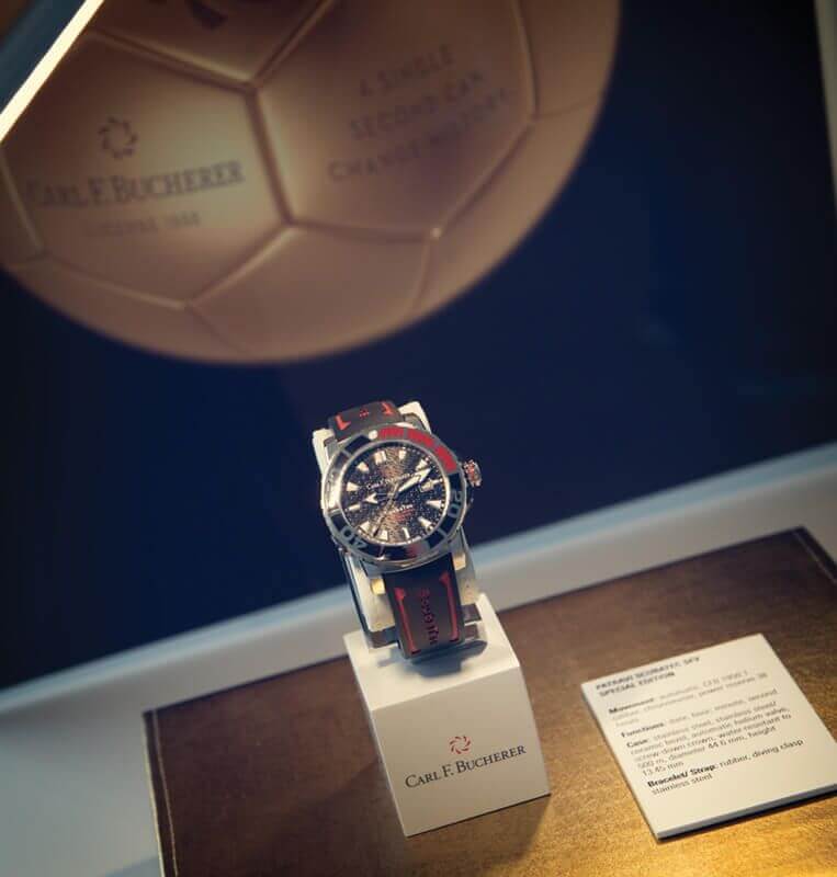 Official Timekeeper of the Swiss National Football Teams. - Carl F ...