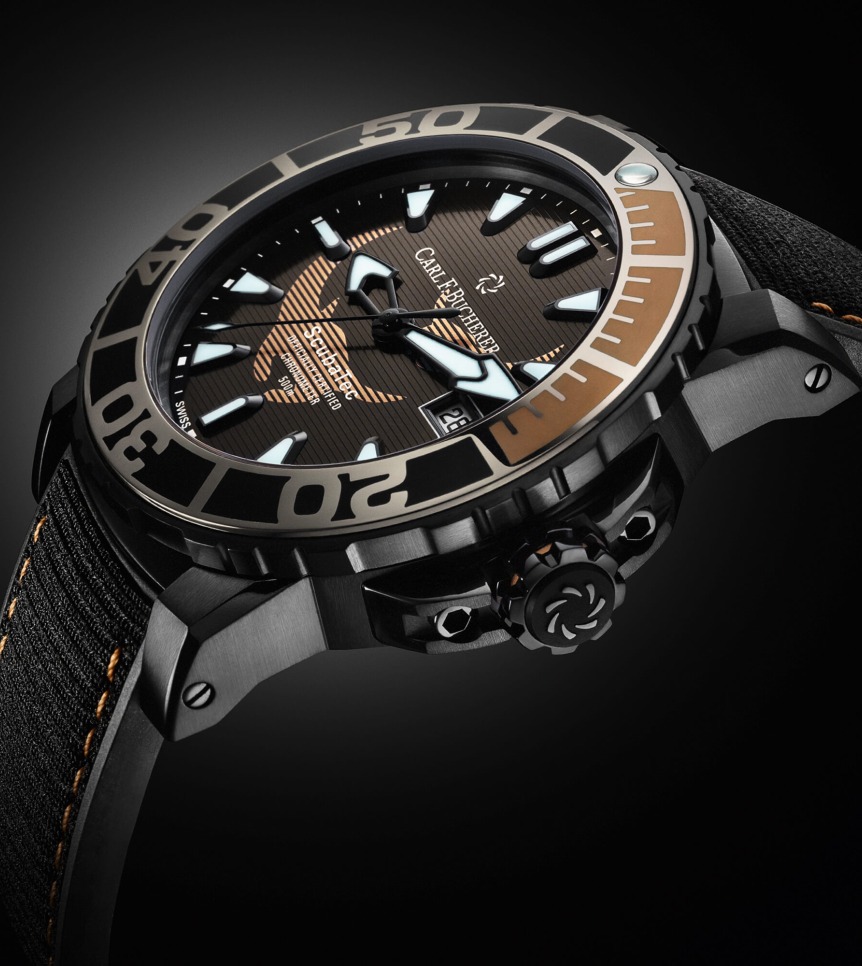 Carl F. Bucherer Patravi ScubaTec Black Manta Special Edition 00.10632 ...